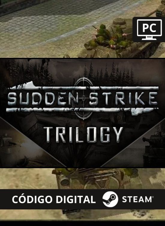 Sudden Strike Trilogy Steam Código de Resgate digital - CardLândia