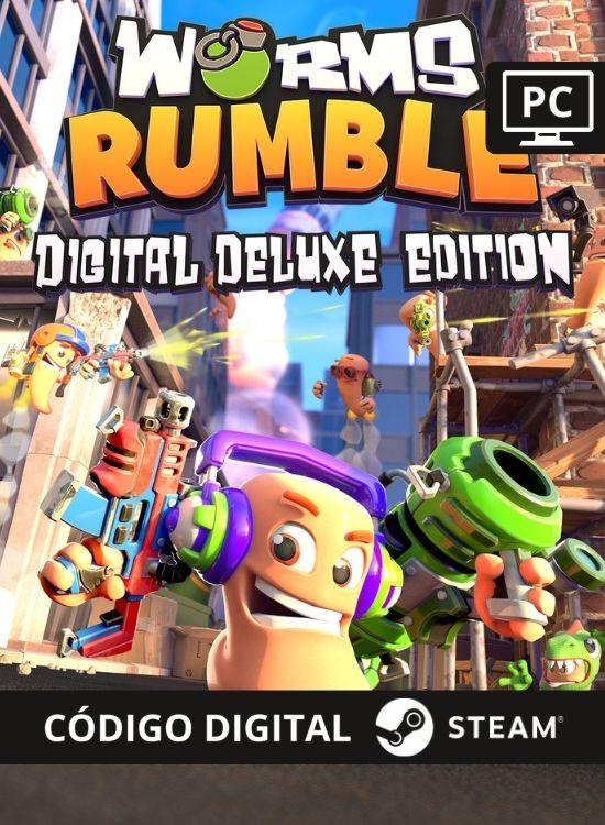 Worms Rumble Deluxe Edition Steam Código de Resgate digital - CardLândia