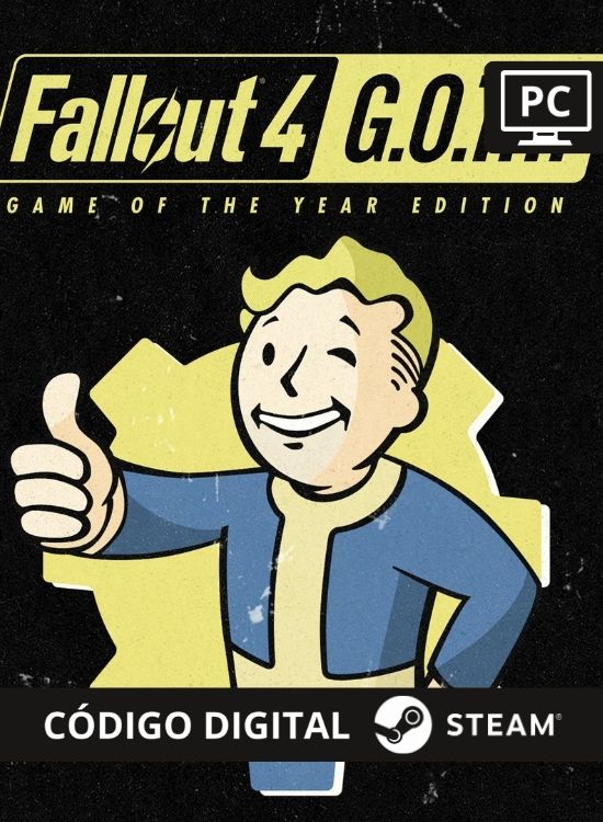 Fallout 4 GOTY Edition Steam Código de Resgate digital - CardLândia