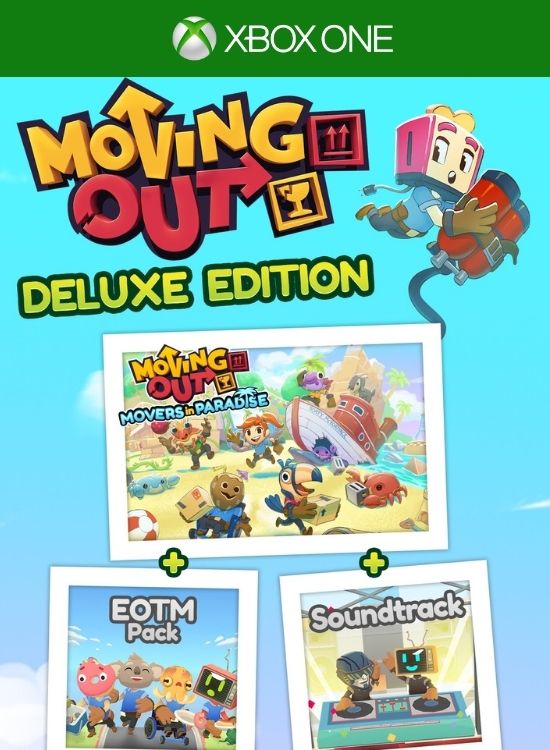 Moving Out Deluxe Edition XBOX ONE Código de Resgate 25 Dígitos - CardLândia