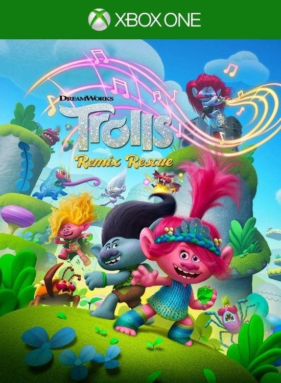 DreamWorks Trolls Remix Rescue XBOX ONE Código de Resgate 25 Dígitos ...