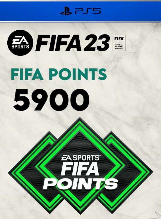 EA SPORTS FUT 23 – 5900 FIFA Points PS4 e PS5 - Código Digital - CardLândia