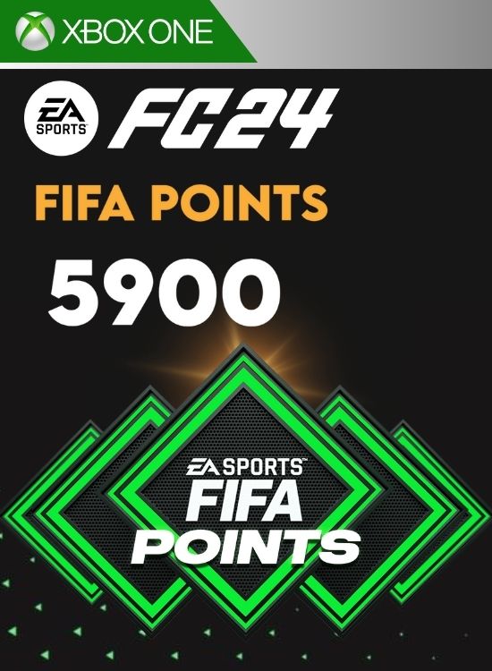 EA SPORTS FC 24 - 5900 FC Points Xbox Código Digital - CardLândia