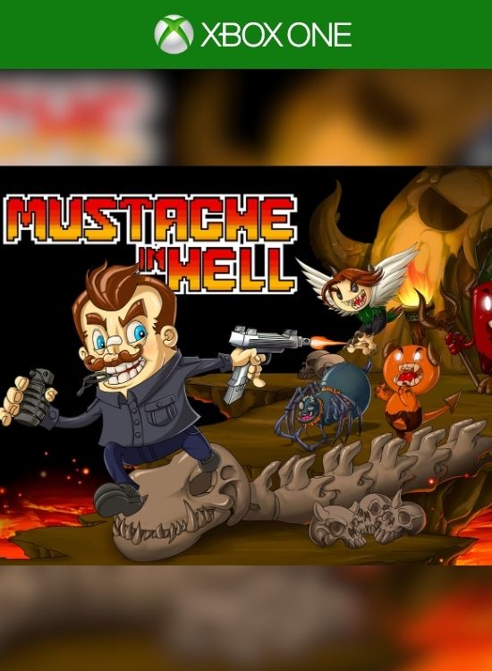 Mustache In Hell XBOX ONE Código de Resgate 25 Dígitos - CardLândia