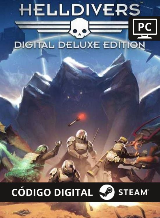 HELLDIVERS Digital Deluxe Edition - Steam Código de Resgate digital ...