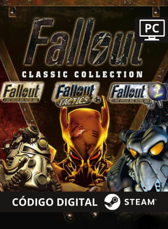 Fallout Classic Collection - Steam Código de Resgate digital - CardLândia