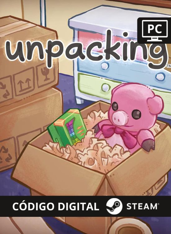 Unpacking - Steam Código de Resgate digital - CardLândia