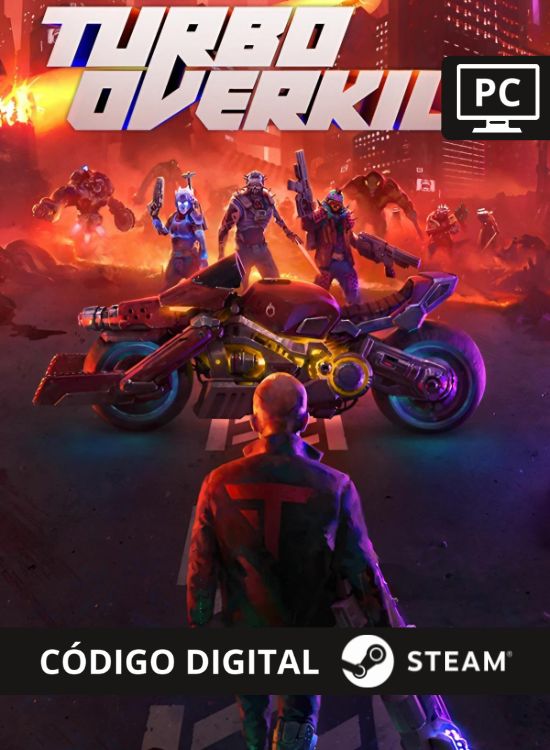 Turbo Overkill - Steam Código de Resgate digital - CardLândia