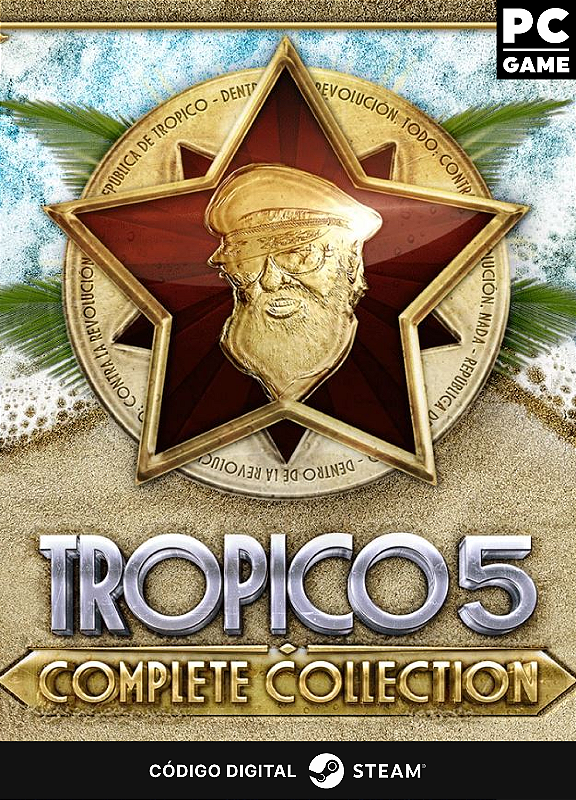 Tropico 5: Complete Collection - Steam PC Código De Resgate digital - CardLândia