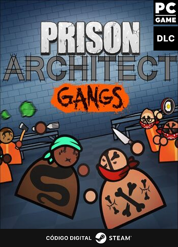 Prison Architect - Gangs DLC - Steam PC Código Resgate Digital - CardLândia