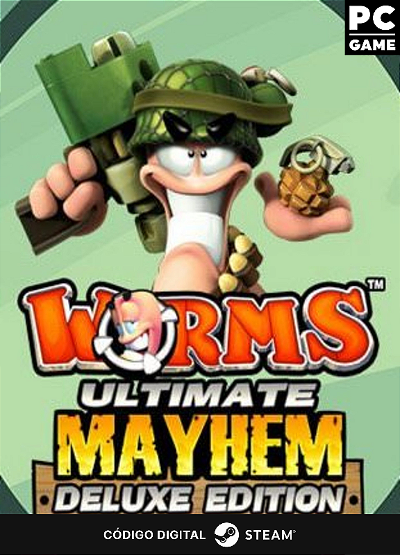 Worms Ultimate Mayhem Deluxe Edition - Steam PC Código Digital - CardLândia
