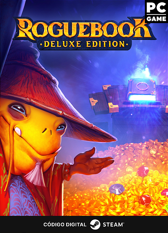 Roguebook Deluxe Edition - Steam PC Código De Resgate Digital - CardLândia