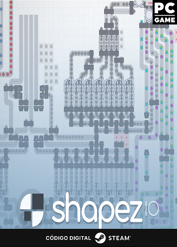 shapez.io Full Edition - Steam PC Código De Resgate Digital - CardLândia