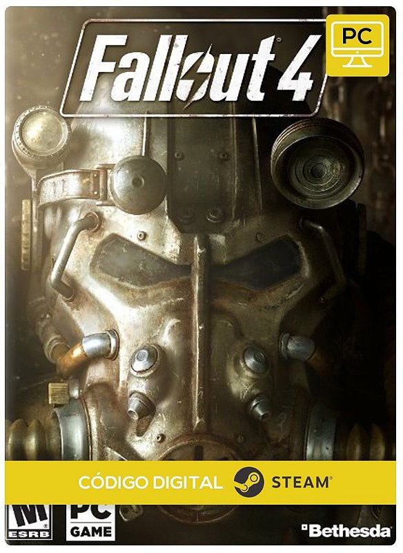 Fallout 4 PC Steam Código de Resgate digital - CardLândia