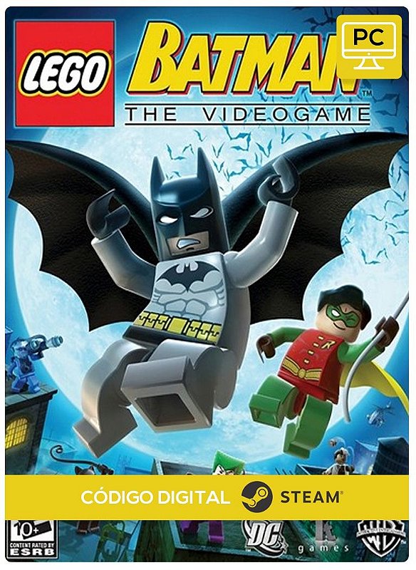 Lego Batman Steam Código De Resgate Digital - CardLândia