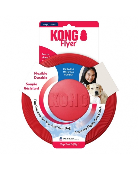 Brinquedo para Cães Kong Flyer Large (KF3) - Mercado Animal Pet Shop ...