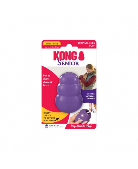 Brinquedo para Cães Kong Senior Small (KN3) - Mercado Animal Pet Shop - Seu animal merece o melhor