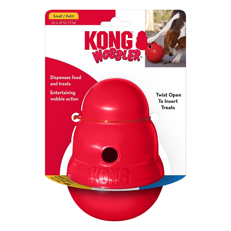 Brinquedo para Cães Kong Wobbler Small (PW2) - Mercado Animal Pet Shop ...