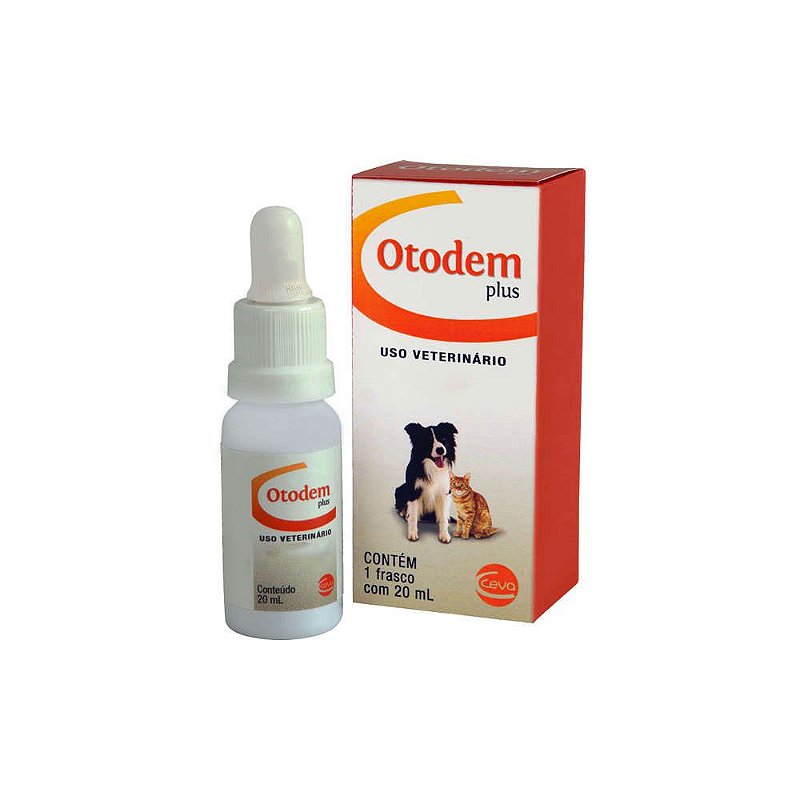 Otodem Plus Solução Otológica e Dermatológica - 20 mL - Mercado Animal ...