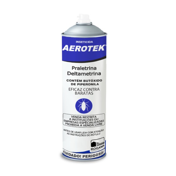 Inseticida Aerotek Eficaz Contra Baratas 300ml - Fim das Pragas ...