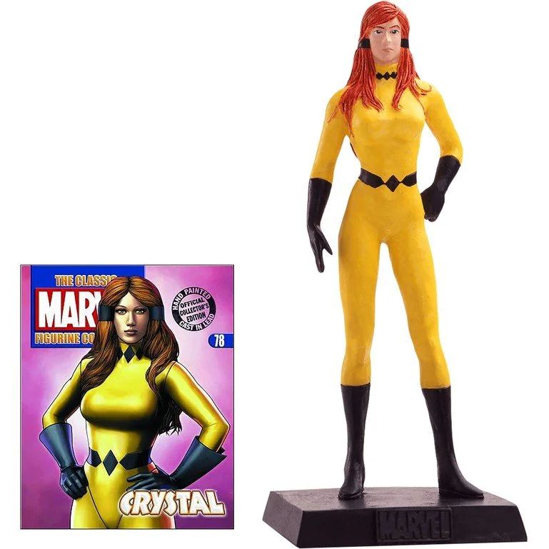 Marvel Figurines Regular: Cristalys - Edição 78 - Saga Geek Shop