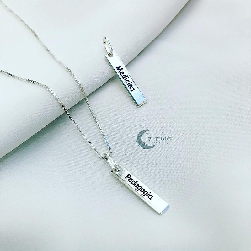 Pingente medicina - La Moon Pratas - Uma joia de verdade