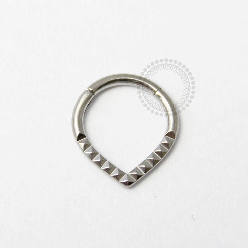 Argola Segmento Titanio ASTM F 136 Grau de Implante-Angel Piercings - ANGEL PIERCINGS ATACADO
