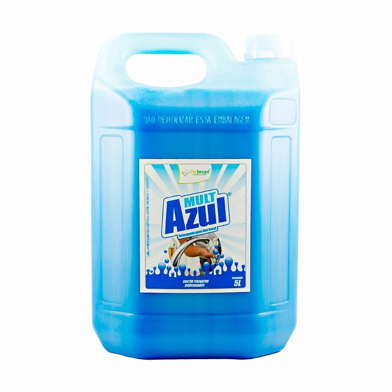 Detergente Multiuso Ecológico Concentrado Sem Fragância Mult Azul ...