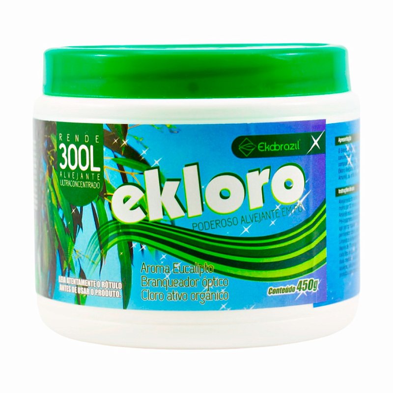 Cloro Orgânico em Pó Ecológico Ekloro Aroma Eucalipto Ekobrazil 450g ...