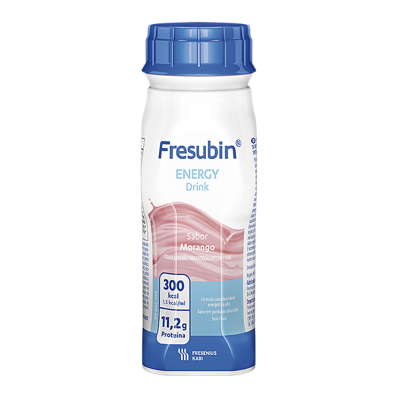 Fresubin Energy Drink 1.5 KCAL Morango - 200 ml FRESENIUS - Divina ...