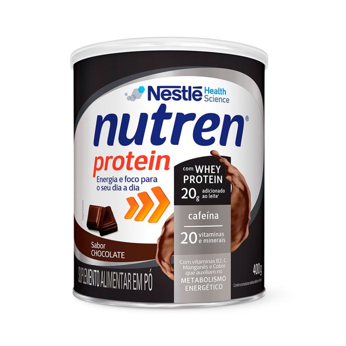 NUTREN PROTEIN CHOCOLATE - 400G - NESTLE - Divina Nutrição Enteral