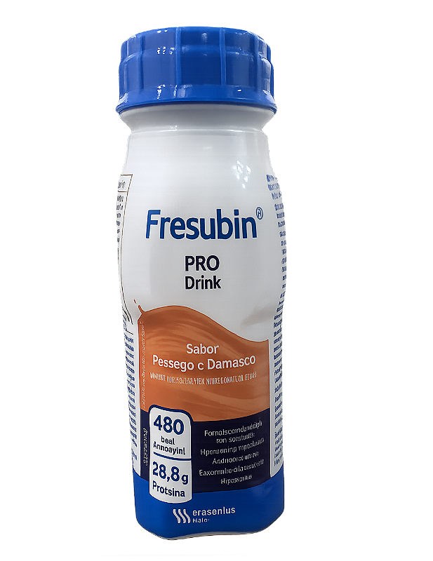 FRESUBIN PRO DRINK PESSEGO E DAMASCO EB 200ml - Divina Nutrição Enteral