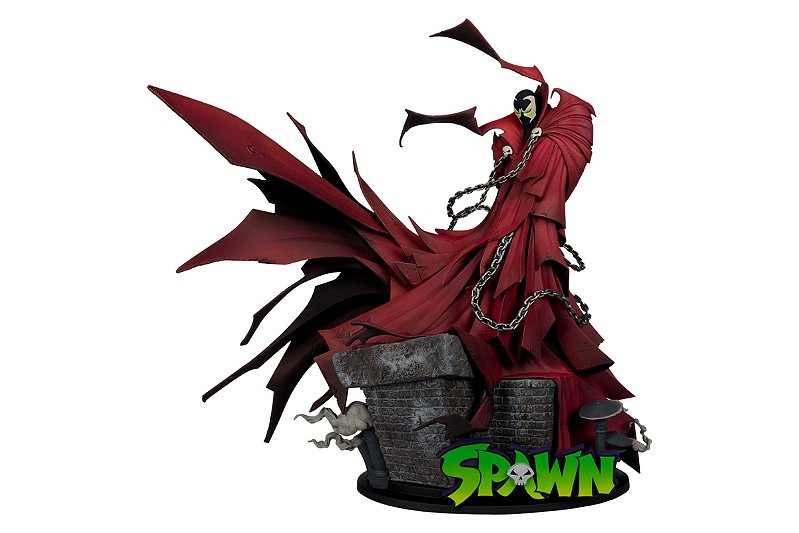 Spawn Batman 1/8 Resin Statue by Greg Capullo McFarlane Toys Original ...