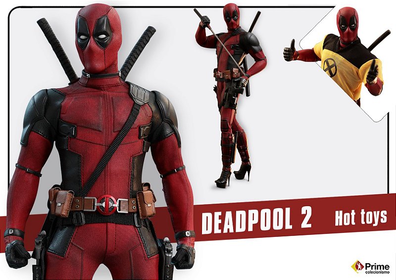 Deadpool 2 Movie Masterpiece Hot Toys - Prime Colecionismo ...