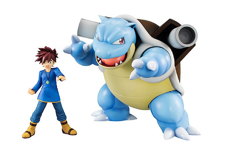 Gary Oak & Blastoise Pokemon G.E.M. Series MegaHouse - Prime ...