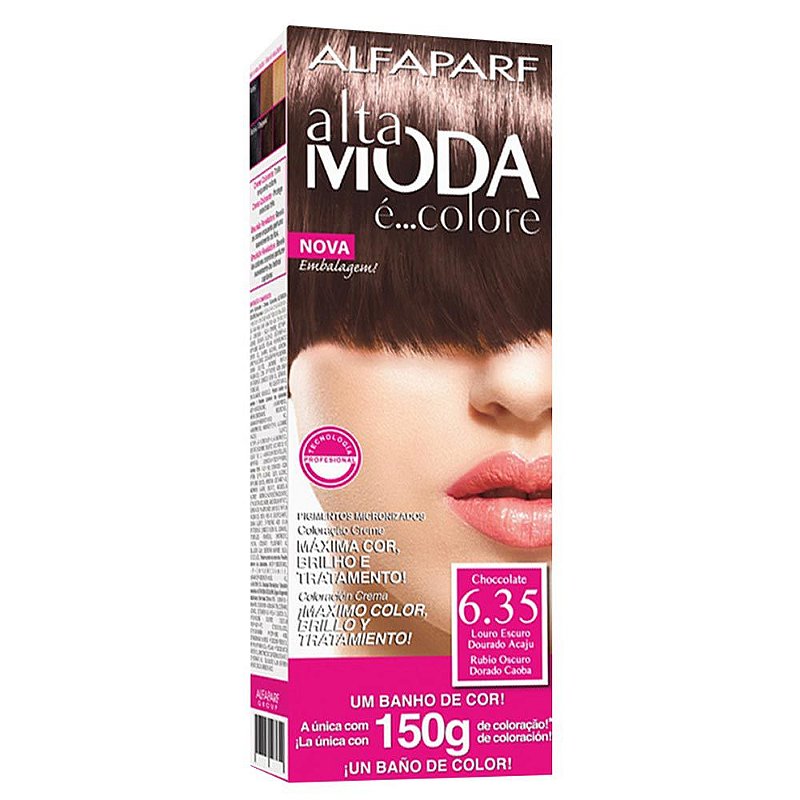 TINTURA ALTA MODA 6.35 CHOCOLATE 150GR - FarmaViver - Farmácia Online ...