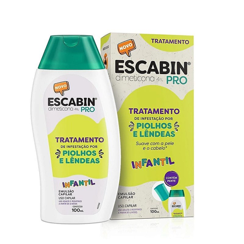 ESCABIN PRO 4 EMULSAO 100ML - FarmaViver - Farmácia Online 24 horas