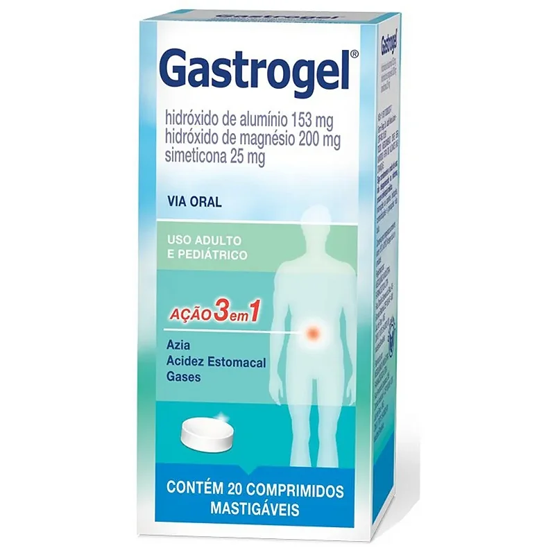 GASTROGEL 10CPR MASTIGAVEIS - FarmaViver - Farmácia Online 24 horas