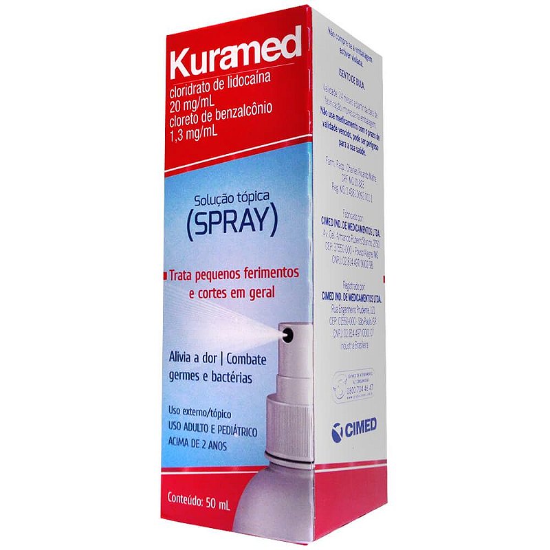 KURAMED SPRAY 50ML - FarmaViver - Farmácia Online 24 horas