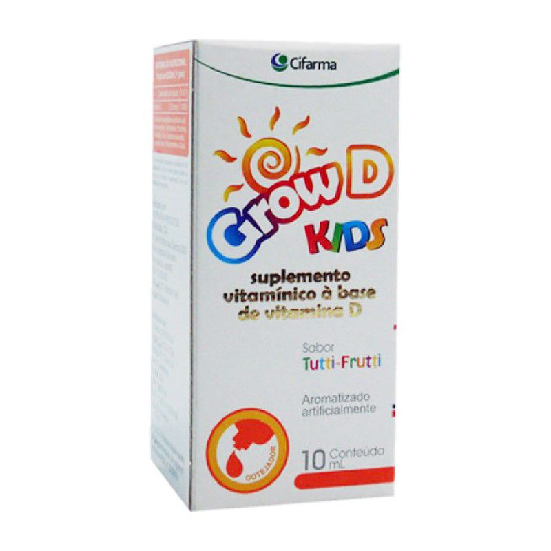 VITAMINA D - GROW D 10ML - FarmaViver