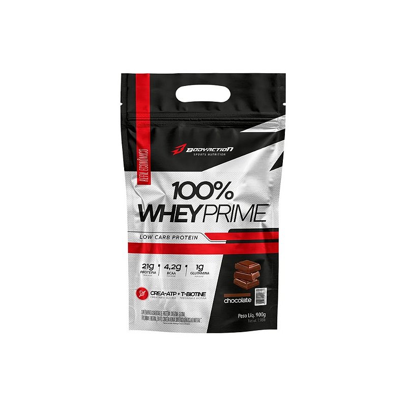 100% WHEY PRIME REFIL BODYACTION - 900G - Ninja Suplementos Curitiba ...