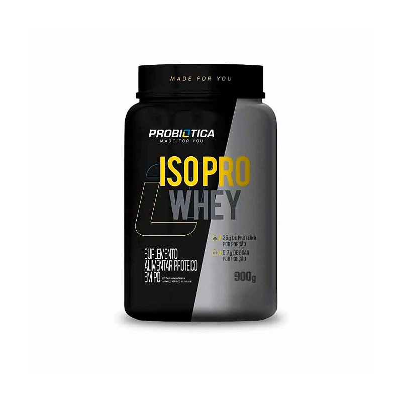 Iso Pro Whey Probiotica 900g Ninja Suplementos Curitiba 41 3045