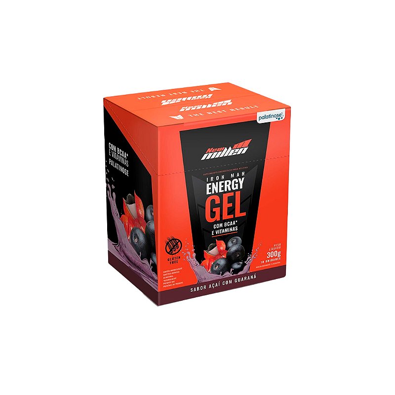 CAIXA IRON MAN GEL - 10UN - Ninja Suplementos Curitiba - Loja Física e ...