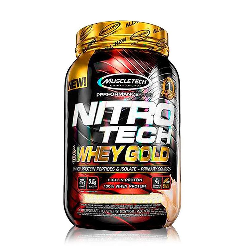 NITRO TECH WHEY GOLD MUSCLETECH - 1KG - Ninja Suplementos Curitiba ...