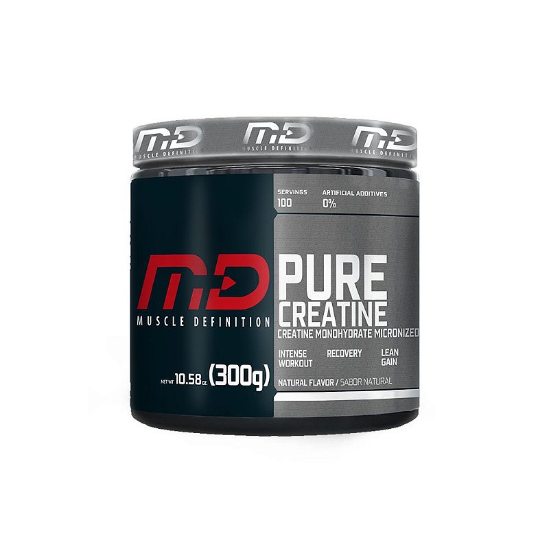 PURE CREATINE MUSCLE DEFINITION - 300G - Ninja Suplementos Curitiba ...