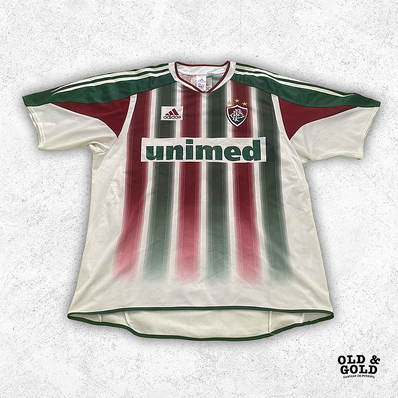 Camisa Fluminense 2005 #10 - G - Old & Gold