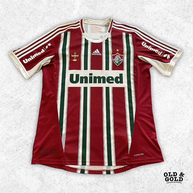 Camisa Fluminense 2012 - GG - Old & Gold