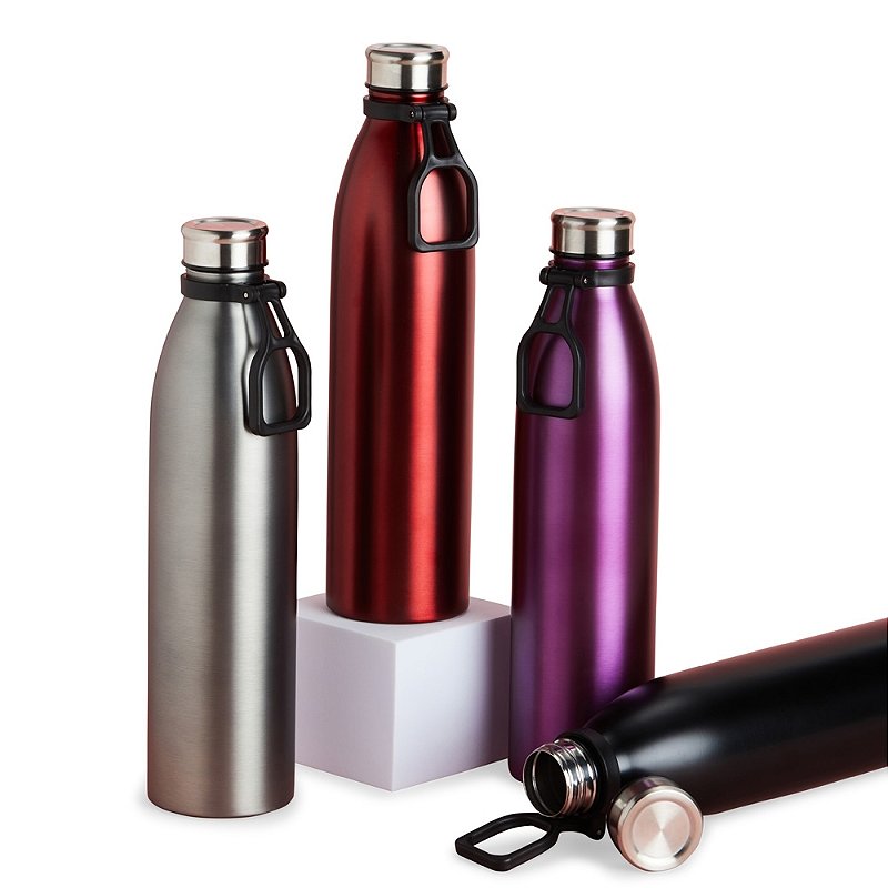 Garrafa de Inox 1,1L com alça plástica - Moments Maker Personalizados