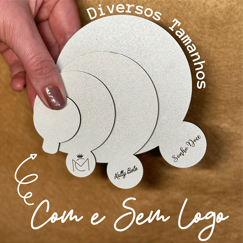 Bases para Doces e Mini Bolos - Seu Cantinho Decor - Cake boards e ...