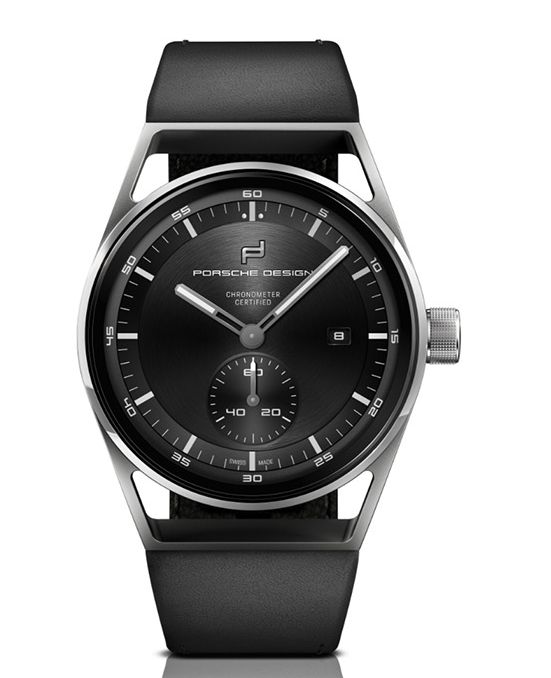 Relógio Cronógrafo Porsche Design Sport, Titânio e Preto - Sub-segundo ...